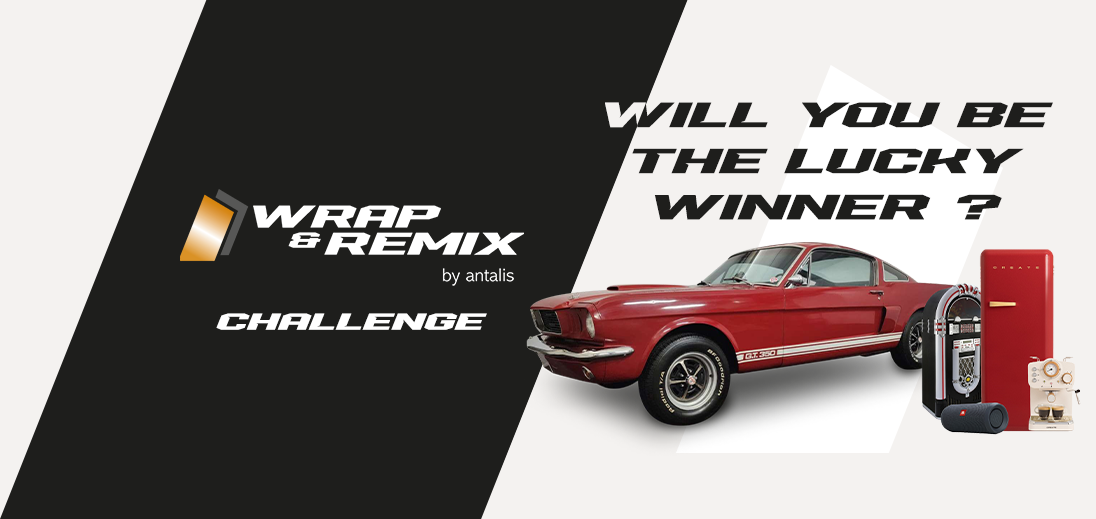 Antalis präsentiert die "Wrap & Remix" Challenge | Antalis GmbH